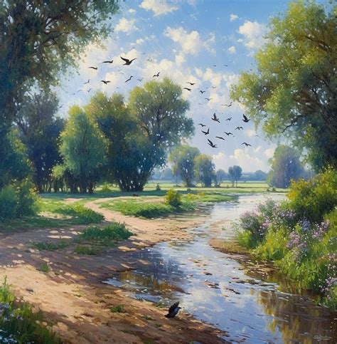 Landscape Digital Painting of Moldova / Digital Art / Digital Download ...