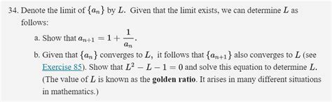 Solved Fn In Exercises Let An Where Fn Is The Chegg