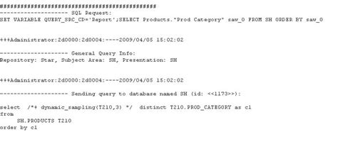 Query Hints In Obiee