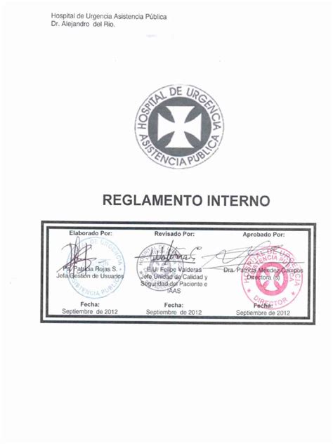 Reglamento Interno Pdf