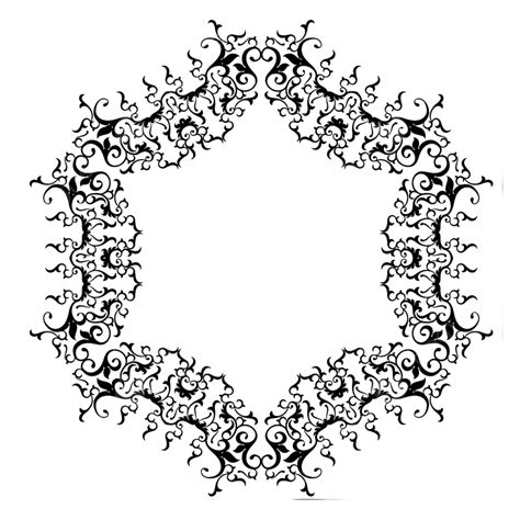 Abstract Border Design Vector Hd Png Images Frame Border Design Abstract Accent Template