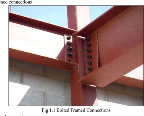 Figure 1 1 From Comparative Analysis Of Steel Structure With Rigid And Semi Rigid Joint Using