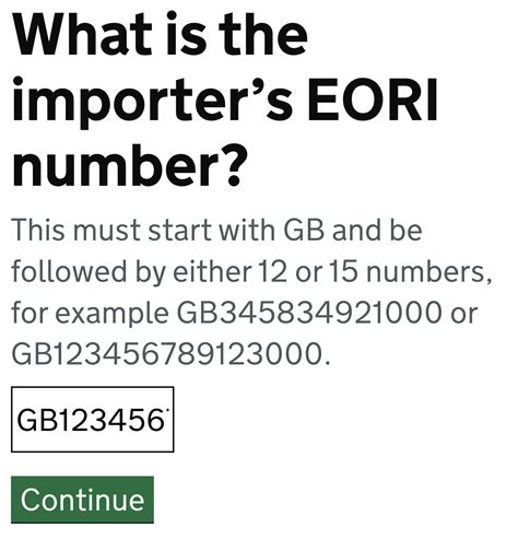 Eori Number · Issue 173 · Hmrcdesign Patterns · Github