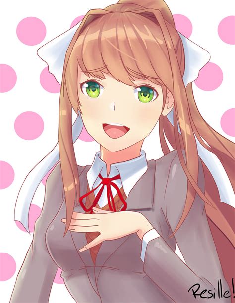 Monika By Resilleking On Deviantart
