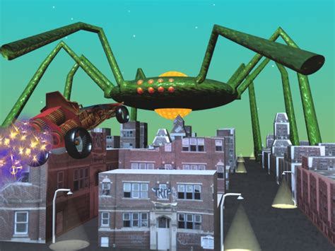 Giant Spider Robot Ufo Alien Works In Progress Blender Artists Community