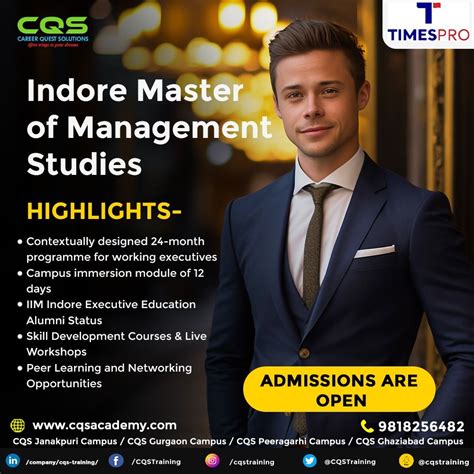 Cqs Training Private Limited On Linkedin Indoremms Mms