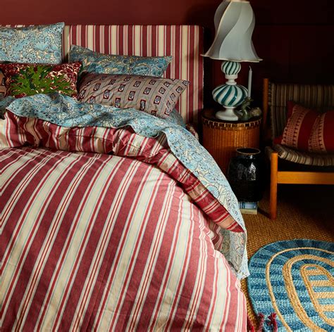 Sage And Clare Selene Cotton Quilt Cover Crimson Moi On George