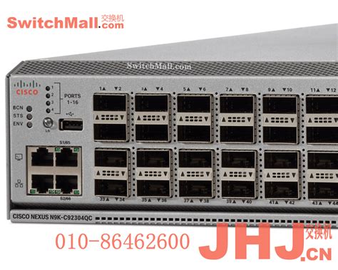 N9k C92304qc 思科nexus 9200系列 56个40g Qsfp 端口和8个100g Qsfp28 端口交换机 Cisco N9k C92304qc 思科数据中心交换机