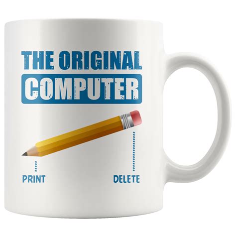 Funny Computer Science Coffee Mug The Original Computer Programming Ideas Panvola