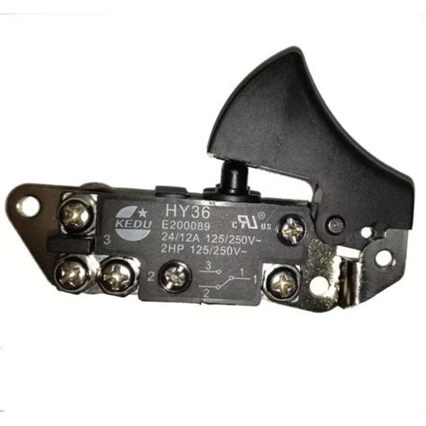 KEDU HY ELECTRIC Angle Grinder Pushbutton Switches For Drill Trigger HP V EUR