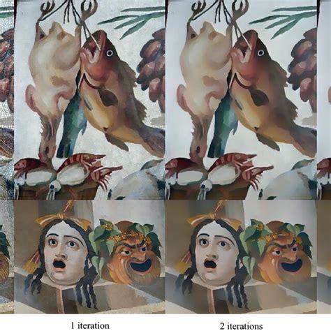 Texture Smoothing Results Under Different Iteration Numbers Download