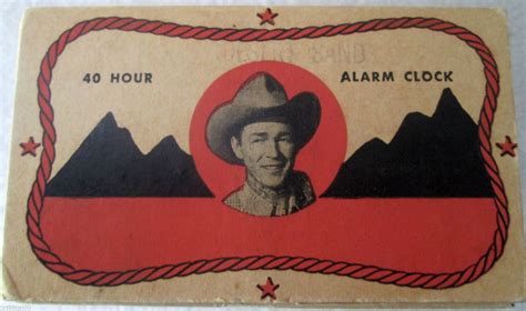 Animated Roy Rogers And Trigger Alarm Clock Collectors Weekly
