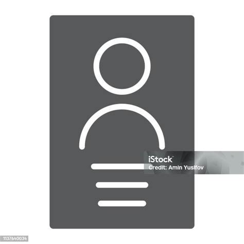 개인 데이터 글리프 아이콘 파일 및 정보 문서 기호 벡터 그래픽 흰색 배경에 단색 패턴 10에 대한 스톡 벡터 아트 및 기타