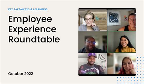 Epoch Employee Experience Roundtable October 2022 🌟