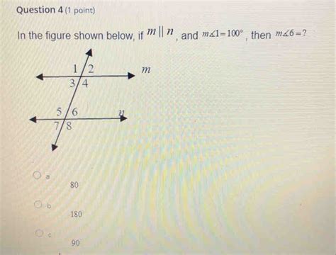 solved question 4 1 point in the figure shown below if mparallel n