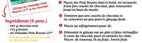 Lu Goûter Choco Rem Biscuit Fourré Goût Chocolat Source De Fibres