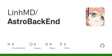 github linhmd astrobackend