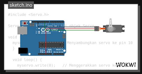 Muhammad Farizi Palang Pintu Wokwi ESP STM Arduino Simulator