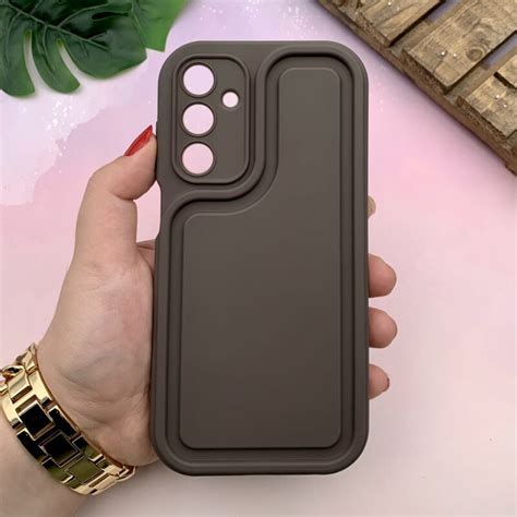 قاب گوشی Galaxy A25 سامسونگ سیلیکونی Solid Case منحنی اسپرت محافظ لنز