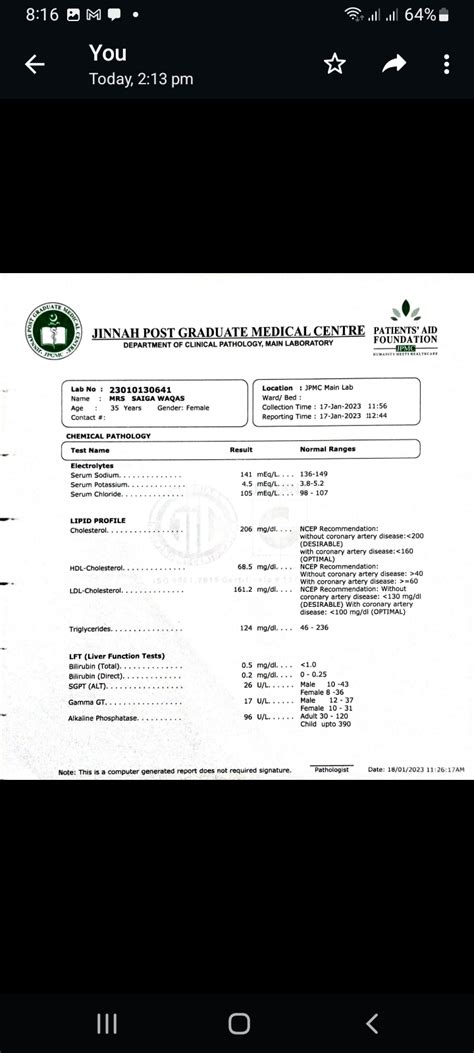 Ask A General Physician Online For Lipid Profile Test