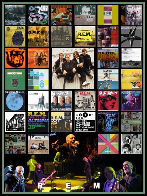 Rem Cd Cover Poster Etsy