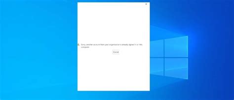 How To Fix Another Account From Your Organization Is Already Signed In On This Computer Error