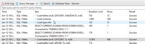 slowdown while queries on as400 · issue 18744 · dbeaver dbeaver · github