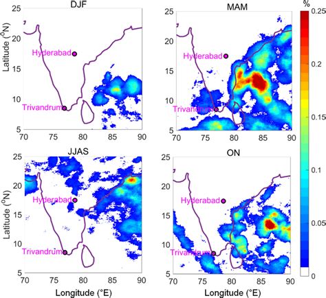 Occurrence Frequency Of Overshooting Deep Convection Tir Bt Download