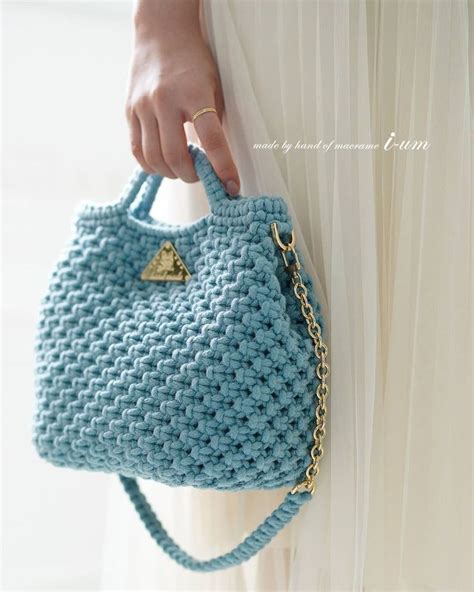이음마크라메🧚‍♂️ On Instagram 사이즈 넉넉하고 그립감 최고인 둥근 손잡이 가방 😊🌿 사랑스러움 뿜뿜 하네요ㅎㅎ