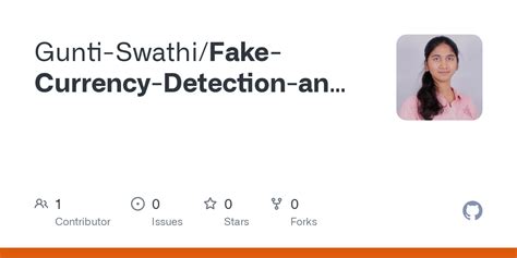 Github Gunti Swathifake Currency Detection And Denomination Recognition