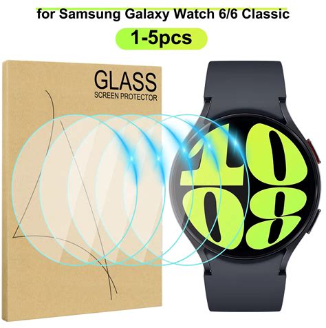 Tempered Glass for Samsung Galaxy Watch 6 40mm 44mm HD Anti-Scratch ...