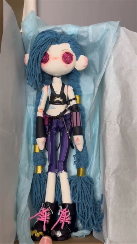 Best 13 Handmade Ooak Button Eyed Dollarcane Jinx Edit Plushie Artofit