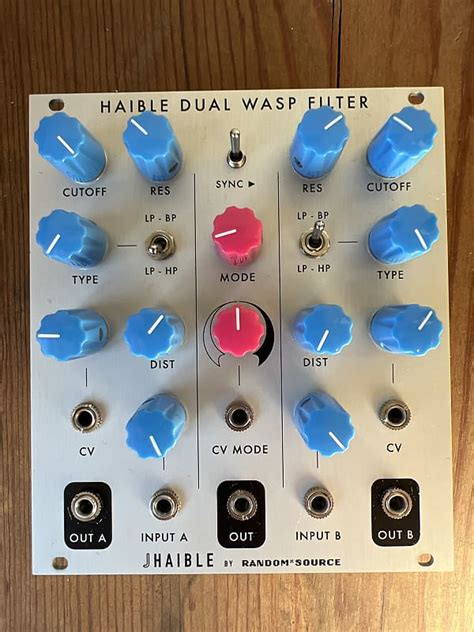 Random Source Haible Dual Wasp Filter 2010s Silver Reverb