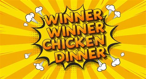 Winner Winner Chicken Dinner Vector Images Tmbi
