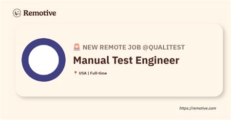 Hiring Manual Test Engineer Qualitest