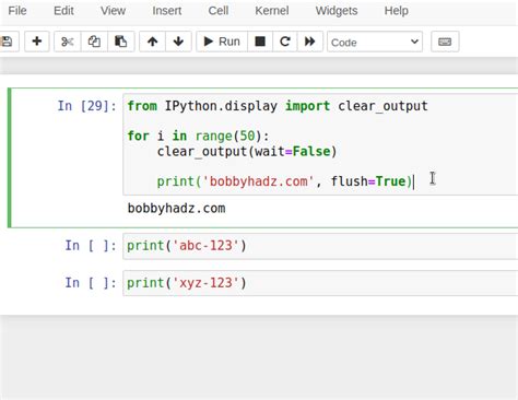 How To Clear Cell Output In Jupyter Notebook 4 Ways Bobbyhadz