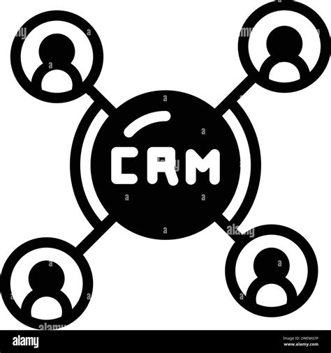 Icon For Crm Customer Stock Vector Image And Art Alamy