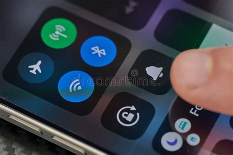 Changing Ios Conrol Center Editorial Photo Image Of Screen 304843241