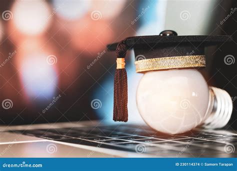 Computer Lab Blur Background With Pc Desktop Computer Machine In Blurry