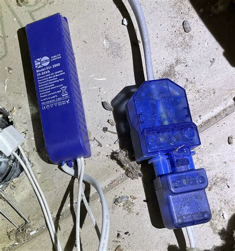 Replacing Halogen Transformer DIYnot Forums