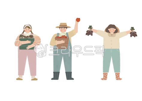 사람 인물 농부 농사 시골 사진이미지일러스트캘리그라피 유후우작가