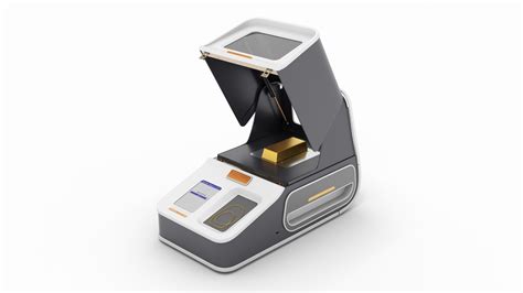 Precious Metals Analyzer With Gold Bar 3d Model Turbosquid 2385624