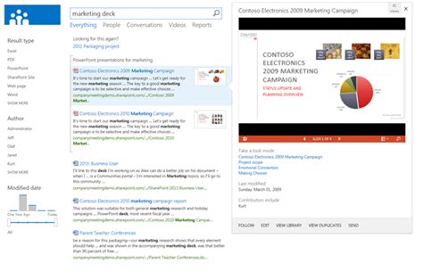 Overview Of Search In SharePoint Microsoft Blog