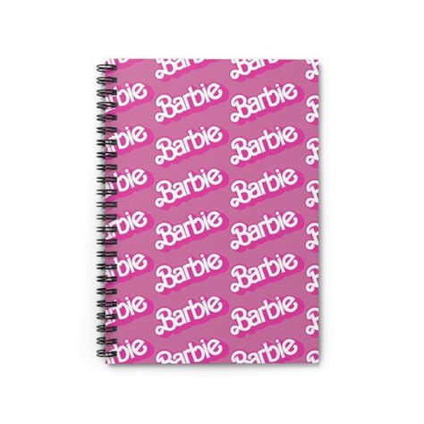 Barbie Movie Notebook Etsy