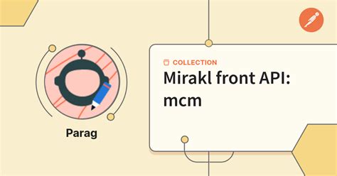 Mirakl Front Api Mcm Get Started Postman Api Network
