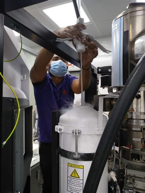 Servicing Of Tem At Bangladesh Atomic Energy Center Shahbag Shah Apu