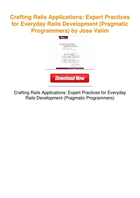 Ppt Crafting Rails Applications Expert Practices For Everyday Rails