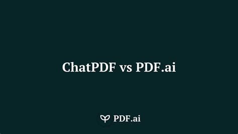 pdf ai vs chatpdf which is the best ai tool to chat with pdf