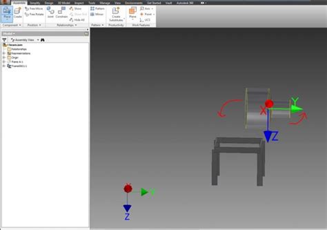 How To Rotate Obj 90 Degree In Assemble World Inventor 2014 Autodesk Inventor Autocad Forums