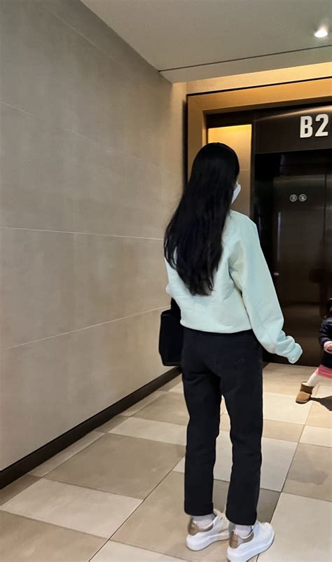 아미 맨투맨 공용 Xs 사이즈 여자 착샷 후기 직구 네이버 블로그